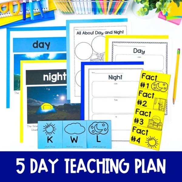 Day and Night Unit: Activities, Sort, Experiment, and More! - Mrs ...
