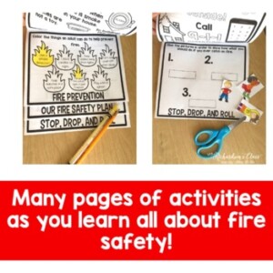 Fire Safety Activities Flip Up Book - Mrs. Richardson's Class