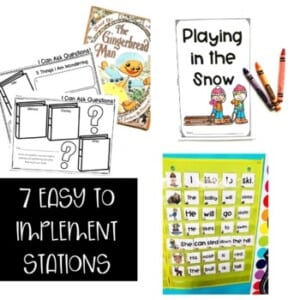 December Literacy Centers and Stations in Print and Digital Format ...