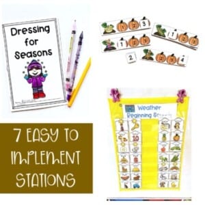 November Literacy Centers and Stations in Print and Digital Format ...