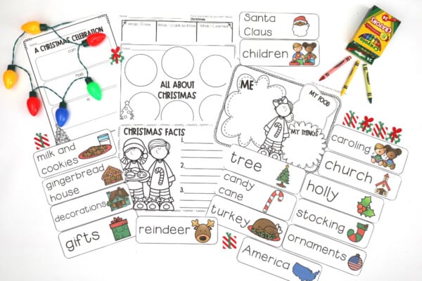 Holidays Around the World: Christmas, Hanukkah, and Kwanzaa Activities