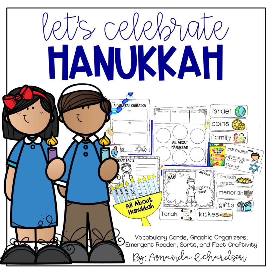 Holidays Around the World: Christmas, Hanukkah, and Kwanzaa Activities