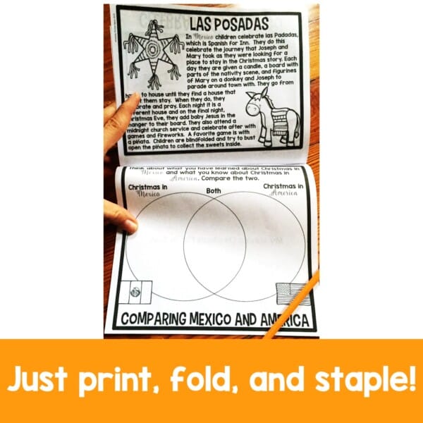Christmas in Mexico Flip Up Book - Mrs. Richardson's Class