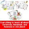 Holidays Around the World Bundle: Kwanzaa, Hanukkah, and Christmas ...
