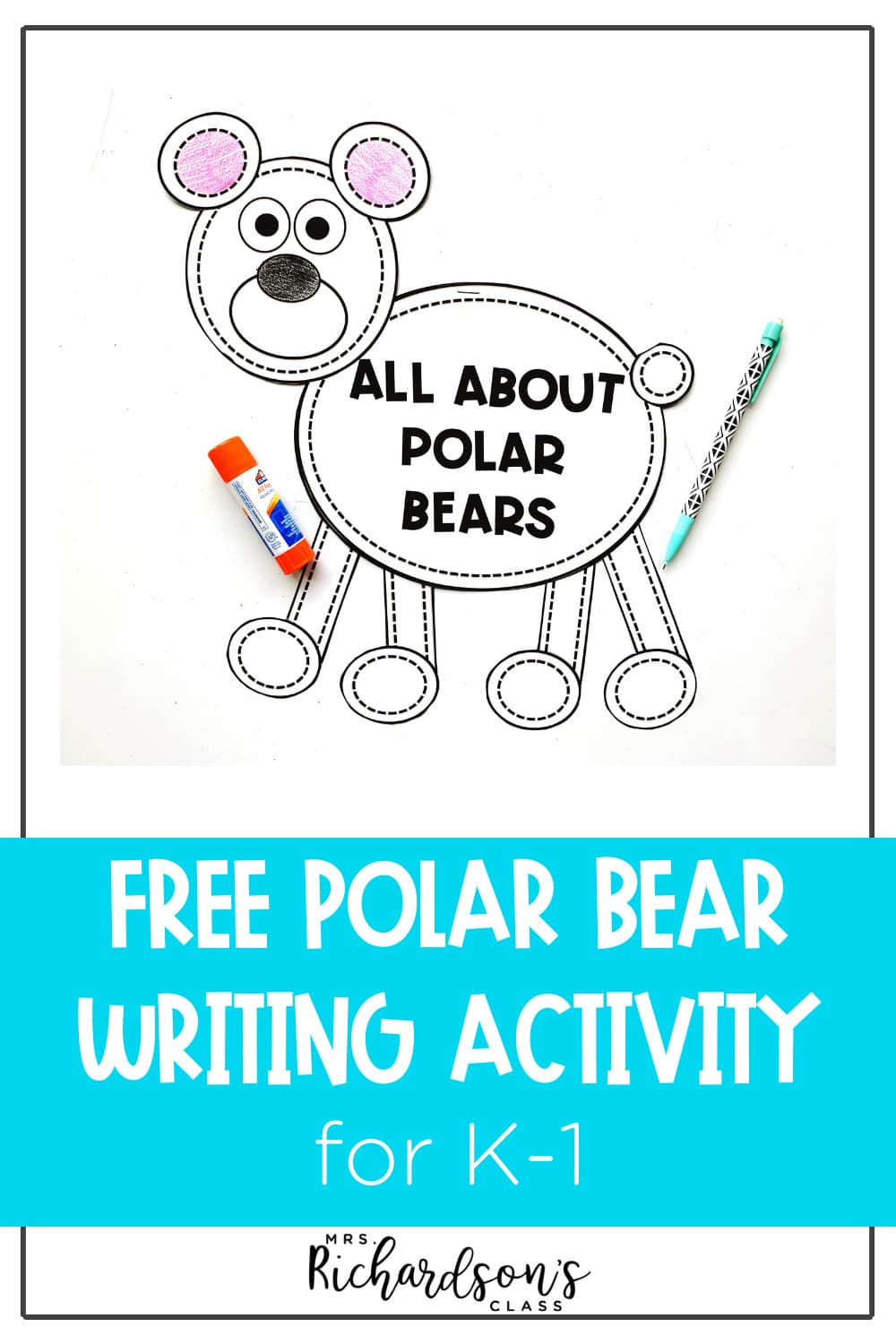 Arctic Animals Activities for Kindergarten and First Grade [+ a FREEBIE]