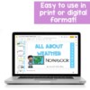 Weather Flip Up Book in Print and Digital - Mrs. Richardson's Class
