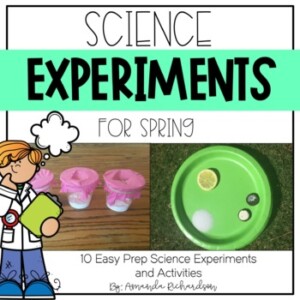Science Experiments for Spring - Mrs. Richardson's Class