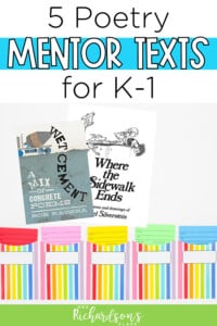 Top 5 Poetry Mentor Texts for Kinder, First, and Second Grades