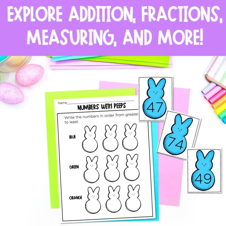 Spring Math Stations - Mrs. Richardson's Class