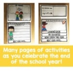 End of Year Activities Flip Up Book - Mrs. Richardson's Class
