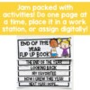 End of Year Activities Flip Up Book - Mrs. Richardson's Class