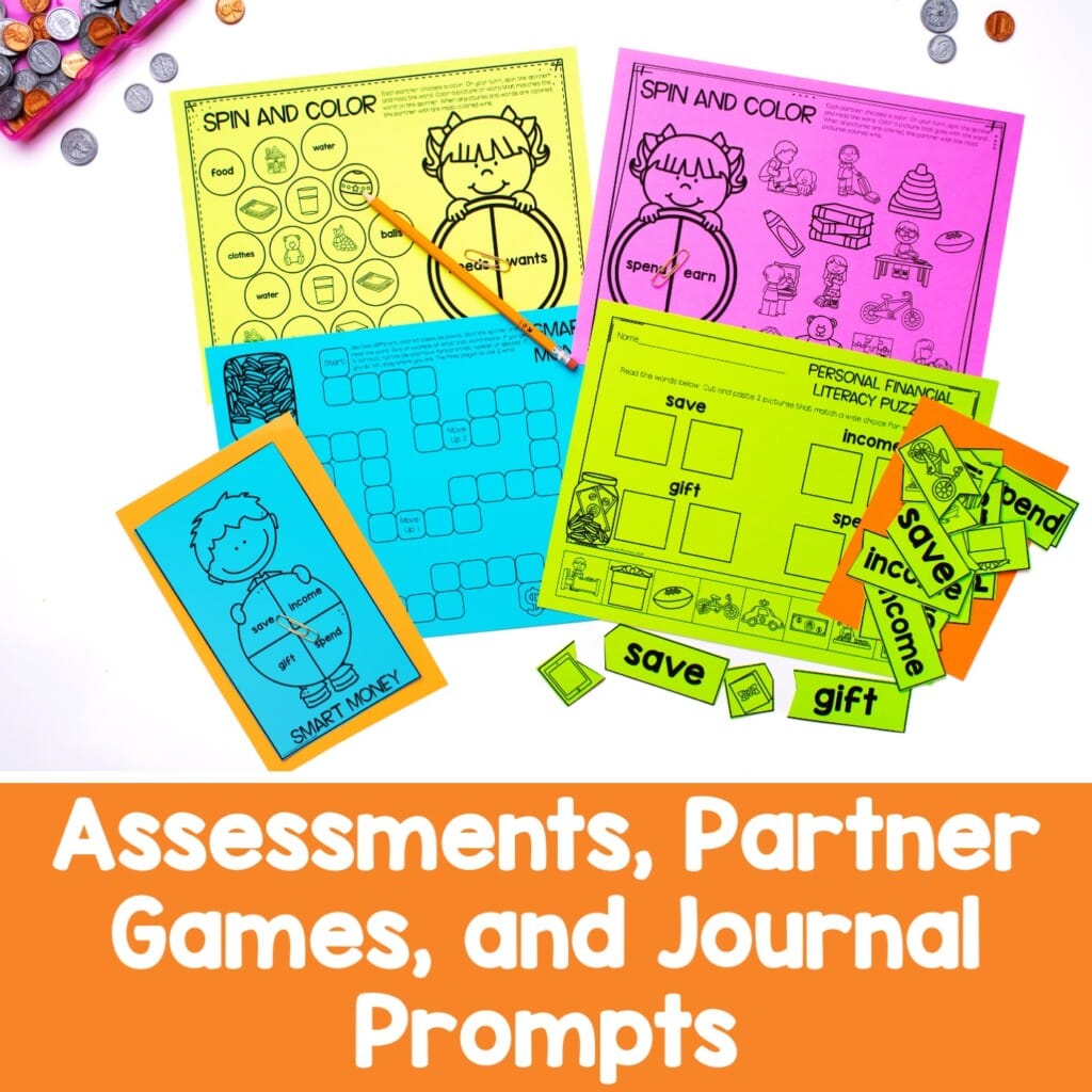 Personal Financial Literacy: A Unit for Needs and Wants & Spending and ...