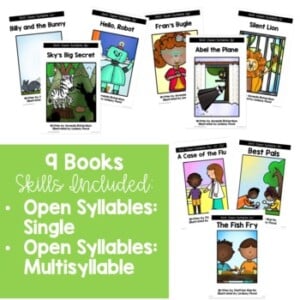 Decodable Readers for Kindergarten & First Grade BUNDLE 2 - Mrs ...