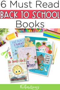 6 Perfect Books for Back to School Read Alouds in August