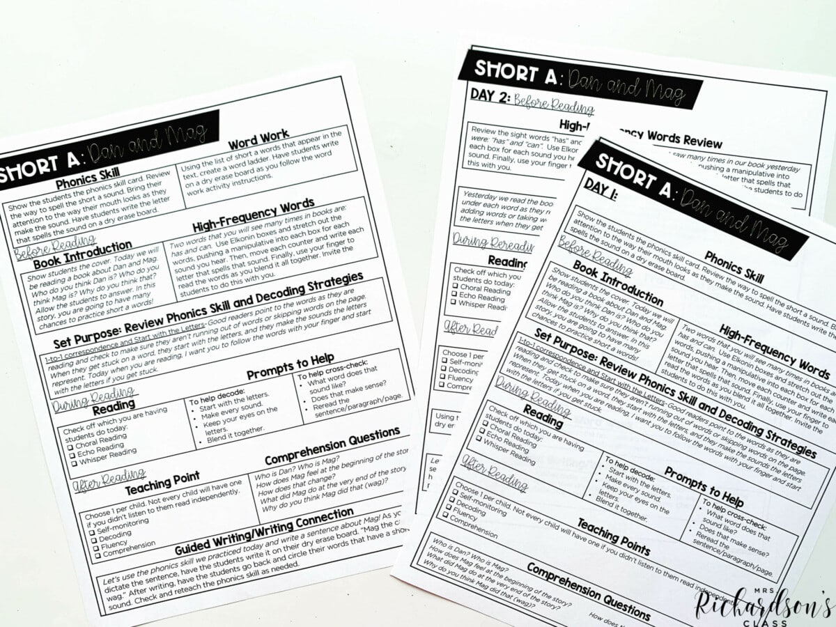 How to Support Pre-Readers in Reading Small Groups