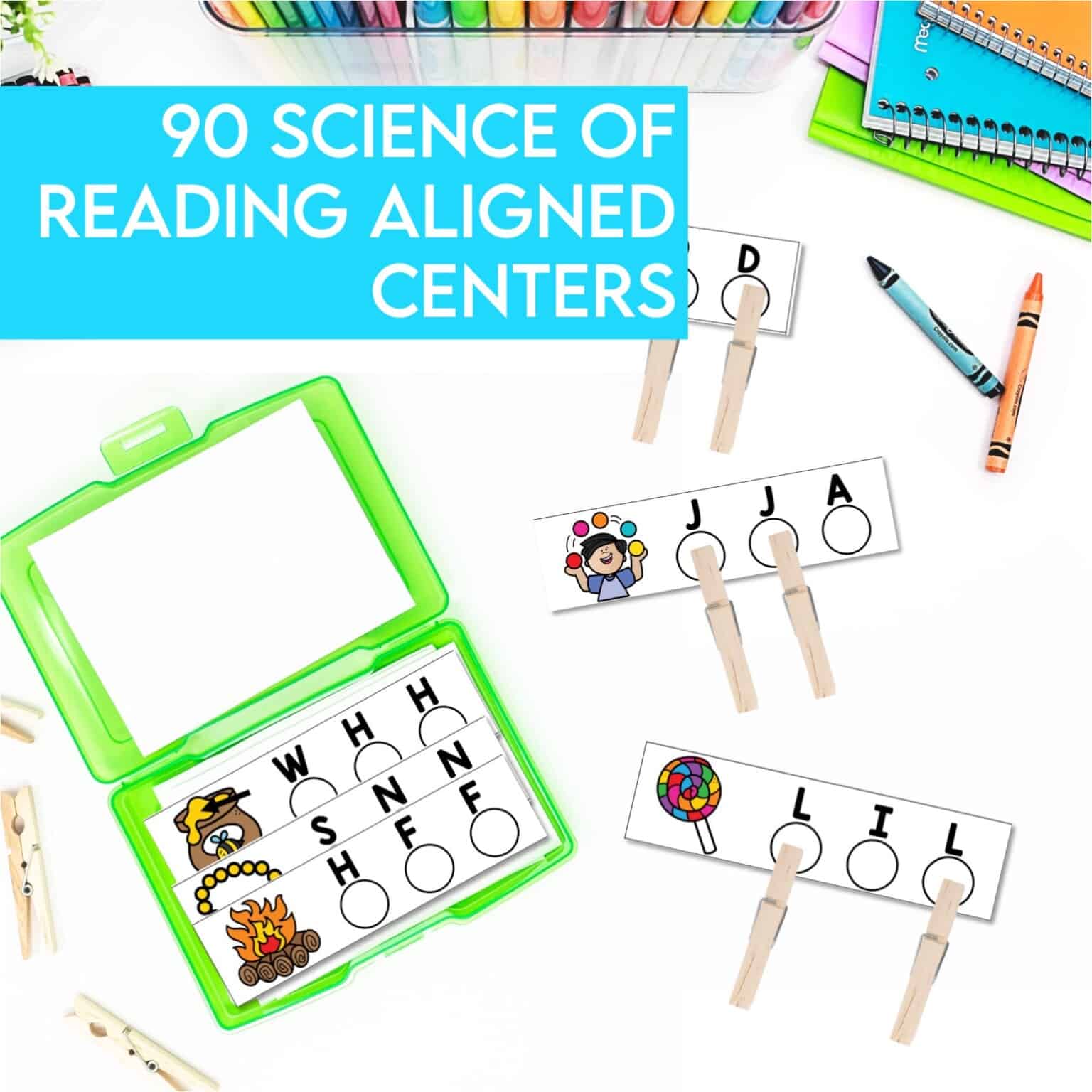 Science of Reading Literacy Centers BUNDLE