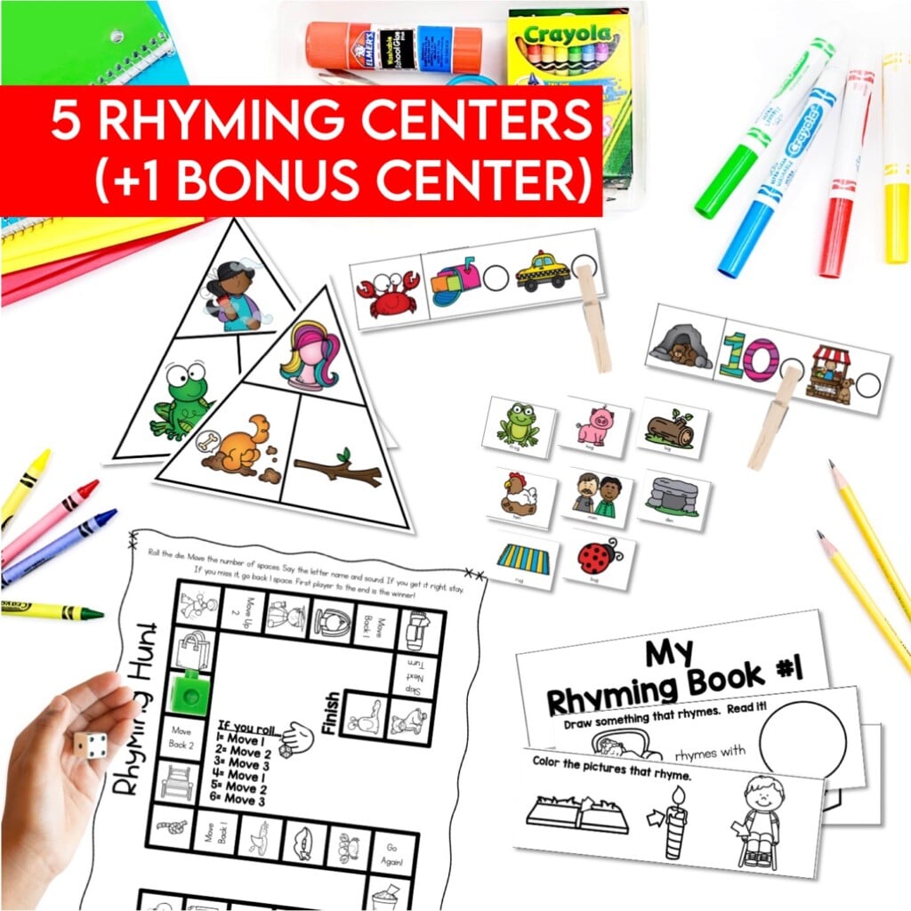 Rhyming Centers for Science of Reading Centers - Mrs. Richardson's Class