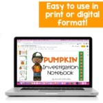 Pumpkin Investigation Flip Up Book Activity in Print & Digital - Mrs ...