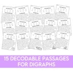 Digraph Decodable Passages | Reading Comprehension Passages | SH, CH ...
