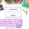 Digraph Decodable Passages | Reading Comprehension Passages | SH, CH ...