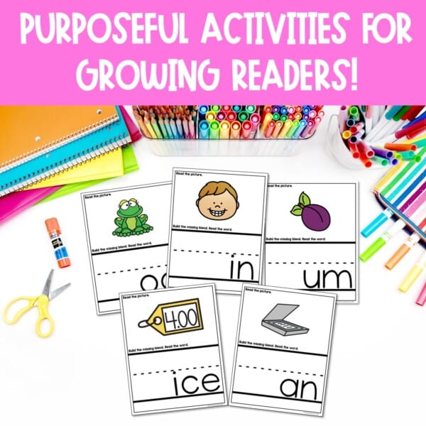 Building Beginning Blends for Science of Reading Literacy Centers - Mrs ...
