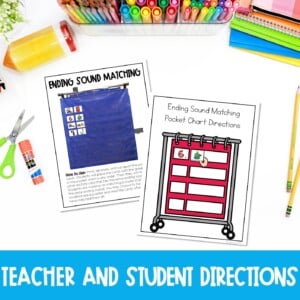 Ending Sound Matching | Ending Sound Game for Science of Reading ...