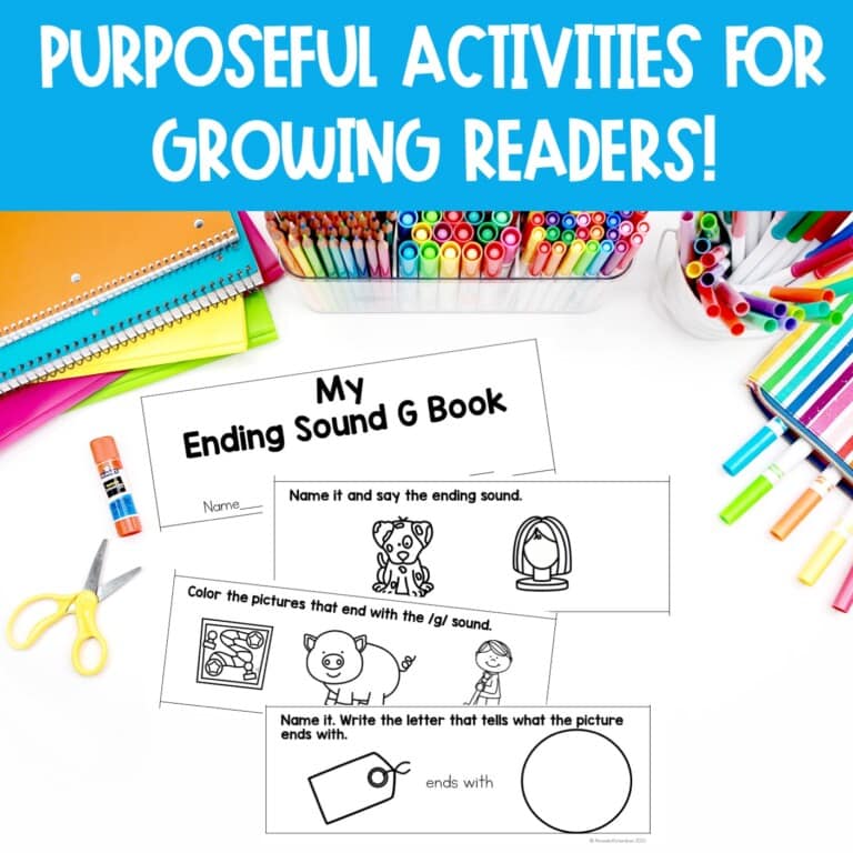 Ending Sounds Reading | Ending Sounds Worksheet for Science of Reading ...