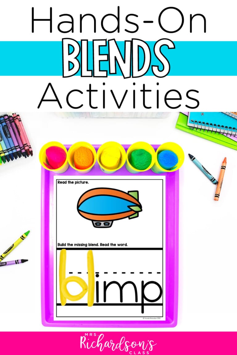 6 Easy Ways to Incorporate Activities for Blends