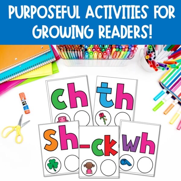 Digraphs Draw Its | Consonant Digraphs Game for Science of Reading ...