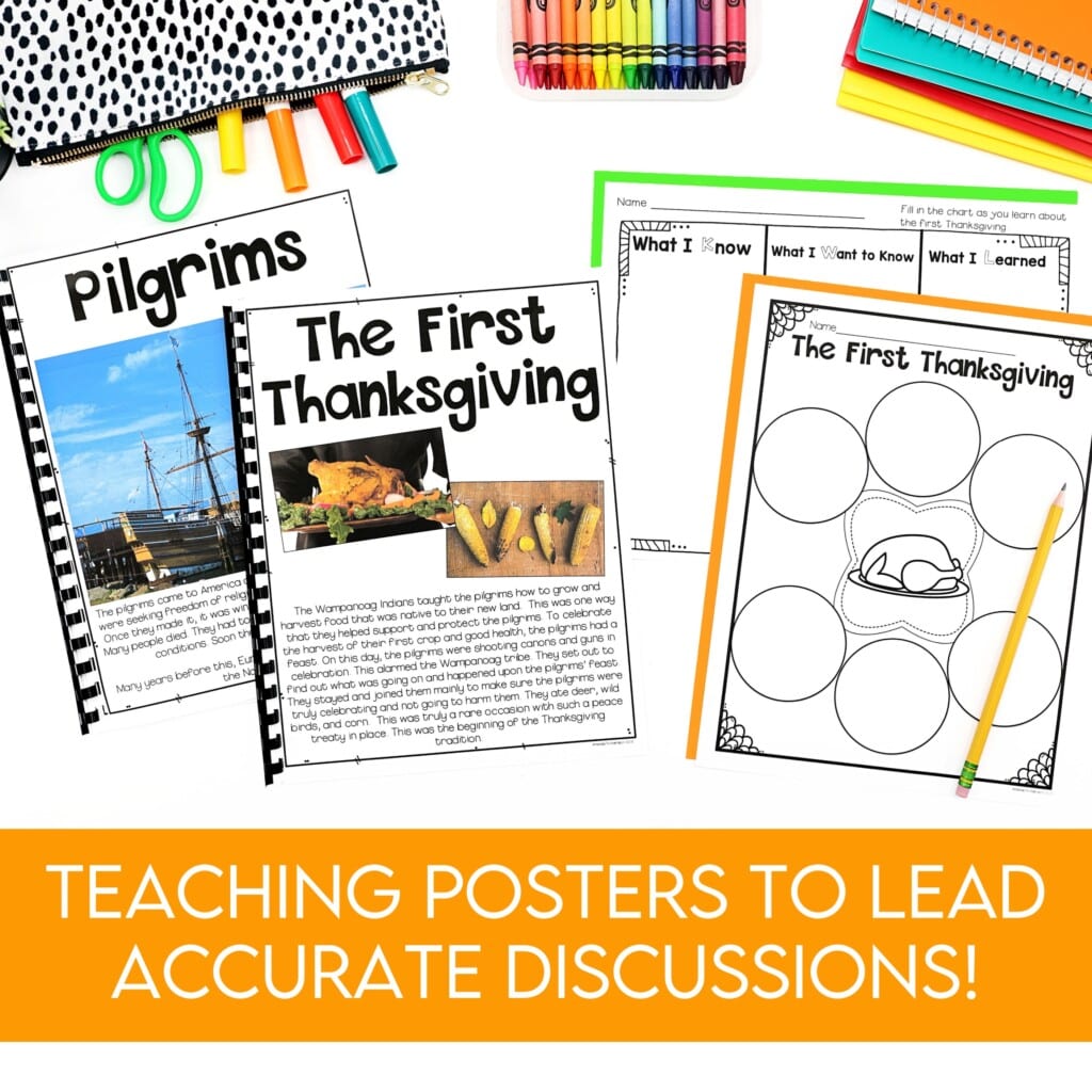 The First Thanksgiving Unit - Mrs. Richardson's Class