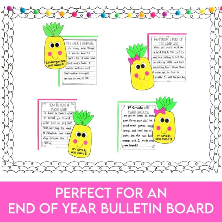 Pineapple End of Year Writing Craft: A Writing Conventions Assessment ...