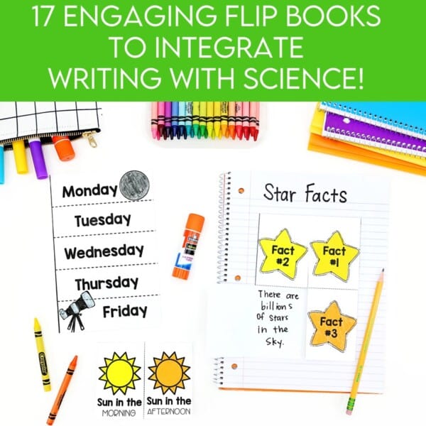 Science Interactive Notebook for First Grade Part 4: Weather, Seasons ...