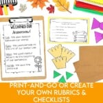 Scarecrow Fall Craftivity and Fall Writing Craft and Activity - Mrs ...
