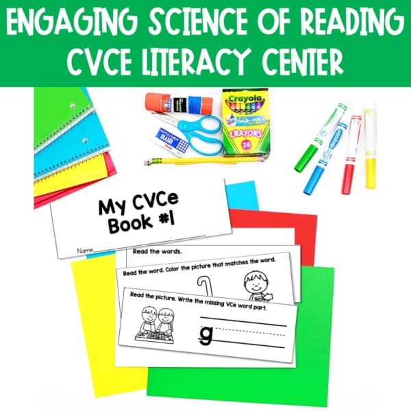 Reading CVCe Words | CVCe Worksheets for Science of Reading Centers ...