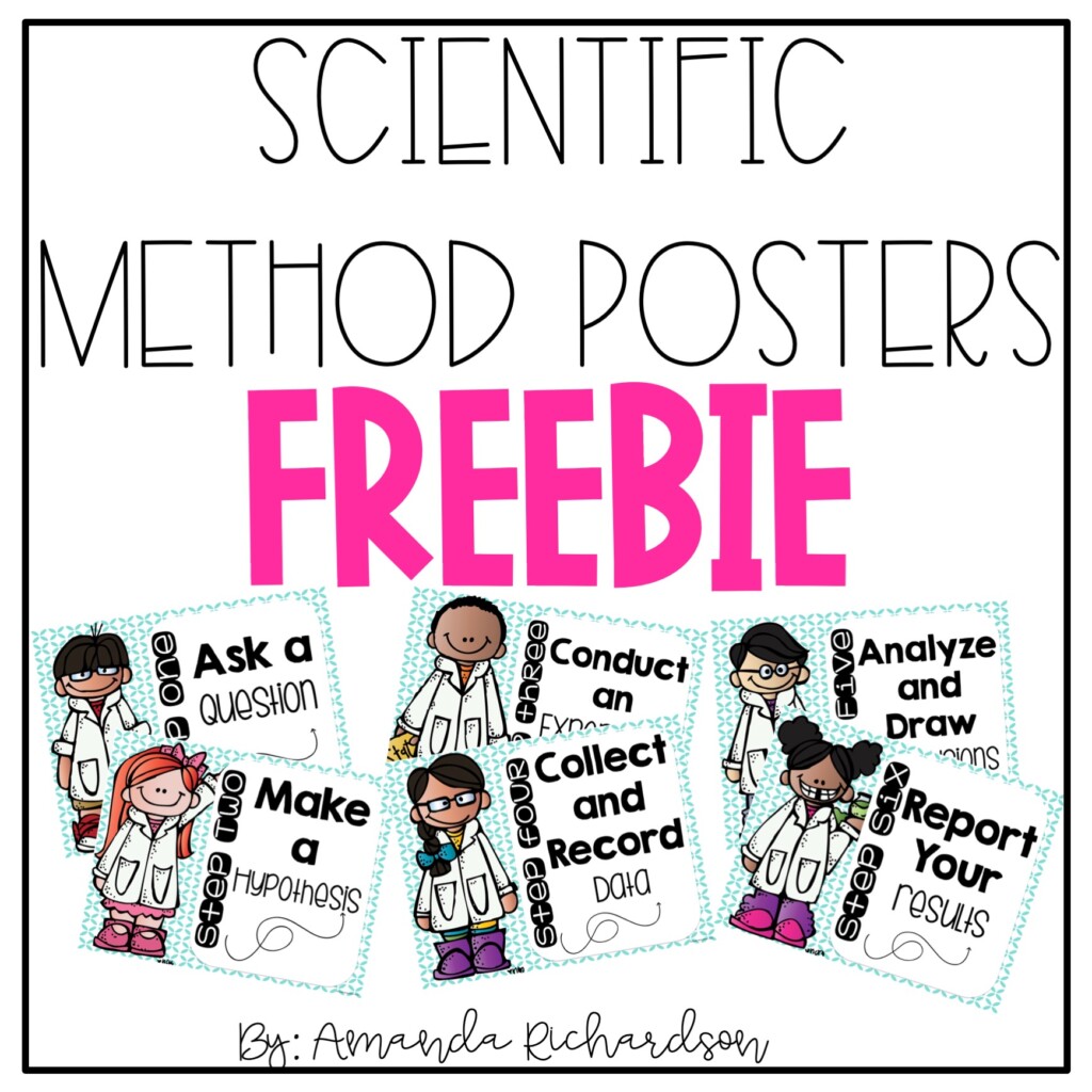 Scientific Method Posters {FREEBIE} - Mrs. Richardson's Class
