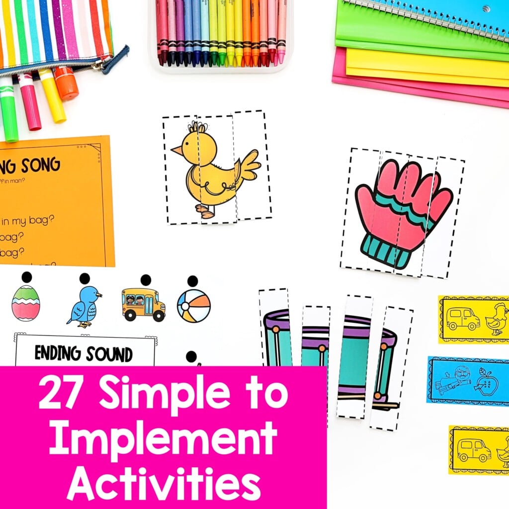 Phonemic Awareness Activities for Intervention - Mrs. Richardson's Class