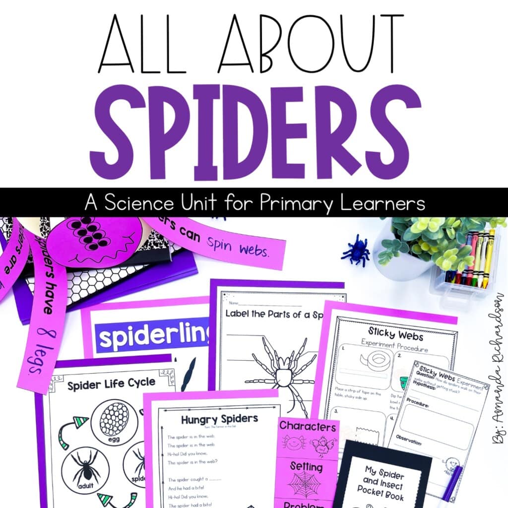 Integrating Spiders into Your Curriculum - Mrs. Richardson's Class