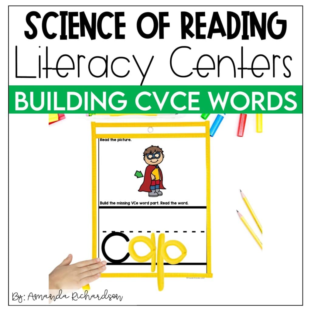 Building CVCe Words | CVCe Words Activities for Science of Reading ...
