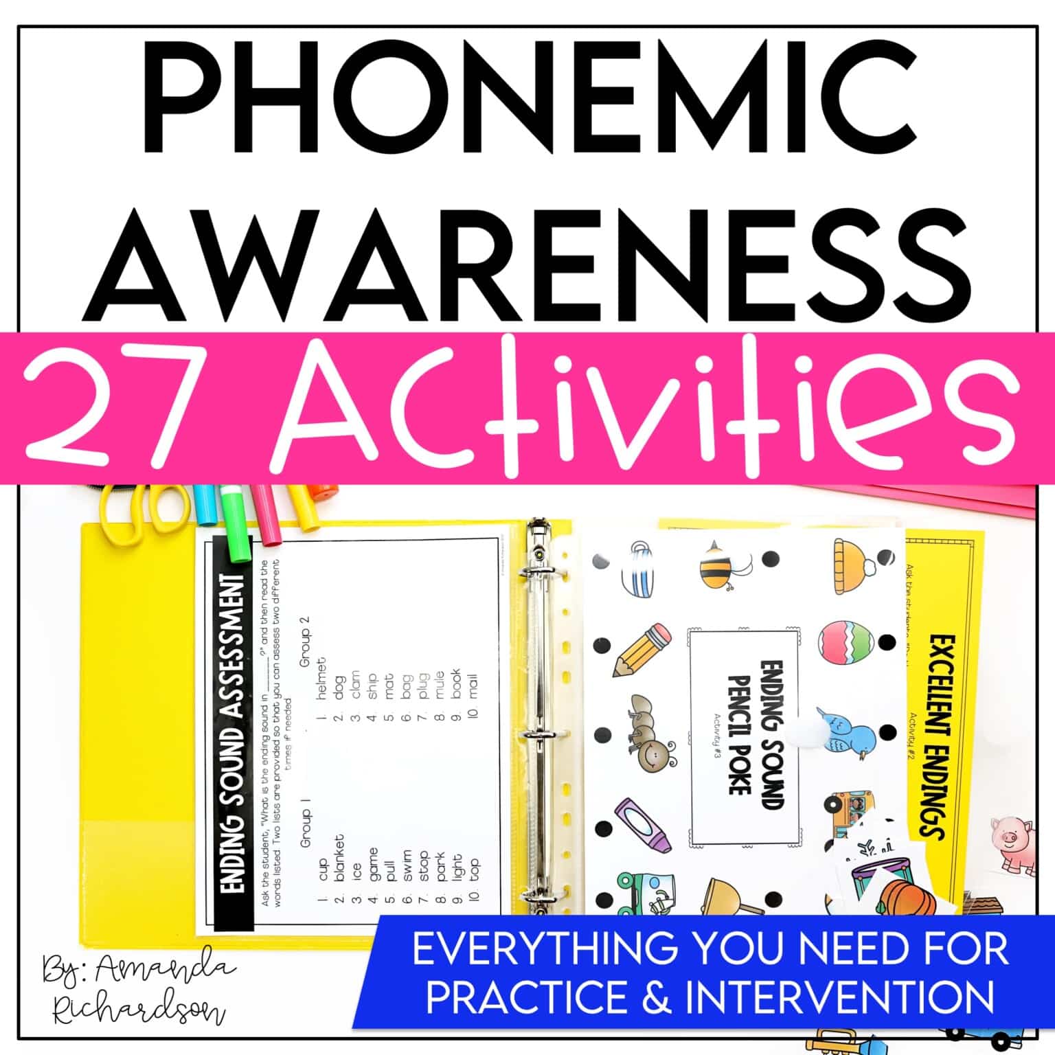 Phonemic Awareness Activities for Intervention - Mrs. Richardson's Class