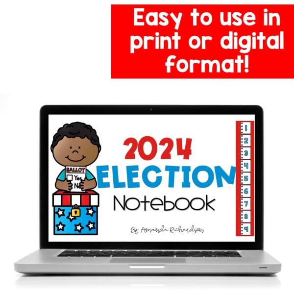 Election Day Flip Up Book Activity for Presidential Election - Mrs ...