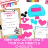 Valentine's Day Craft and Writing: A Writing Conventions Assessment ...