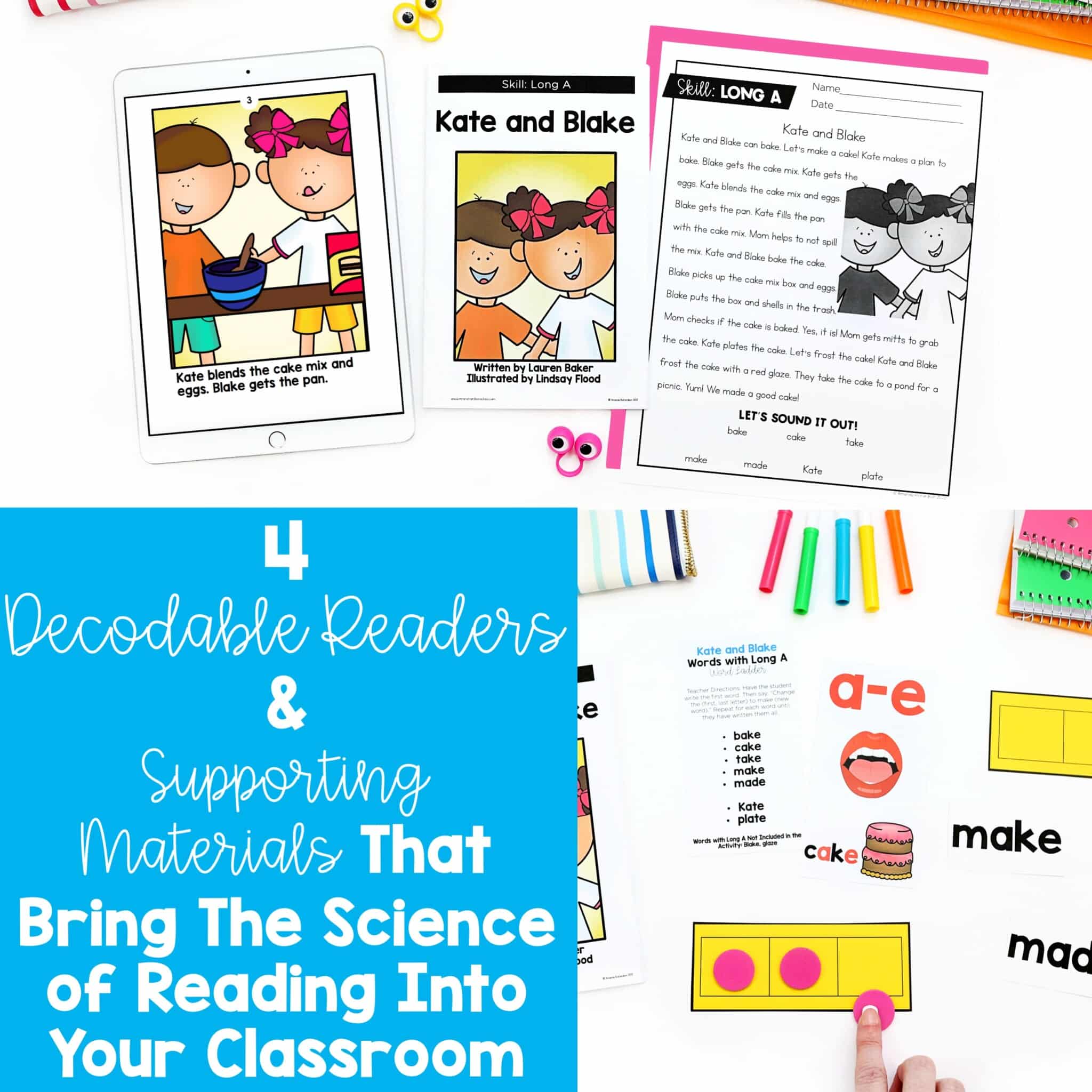 Long Vowels Decodable Readers: Science of Reading - Mrs. Richardson's Class