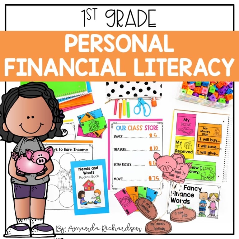 Personal Financial Literacy: A Unit for Needs and Wants & Spending and ...