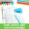 First Grade Sight Words: A Progress Monitoring System for Sight Words ...