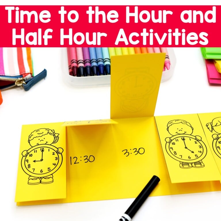 Telling Time to the Hour and Half Hour - Mrs. Richardson's Class
