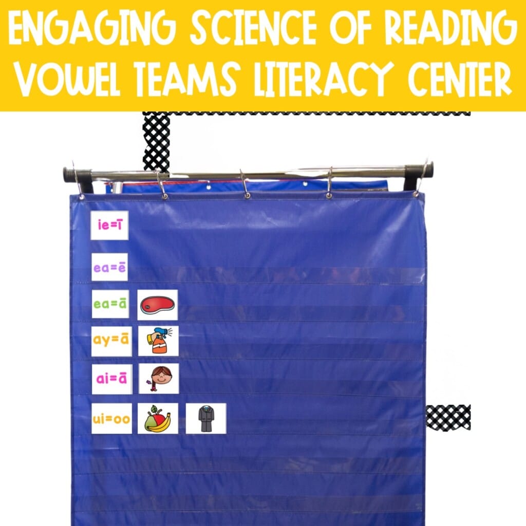 Vowel Team Sort and Matching | Vowel Team Sort for Science of Reading ...