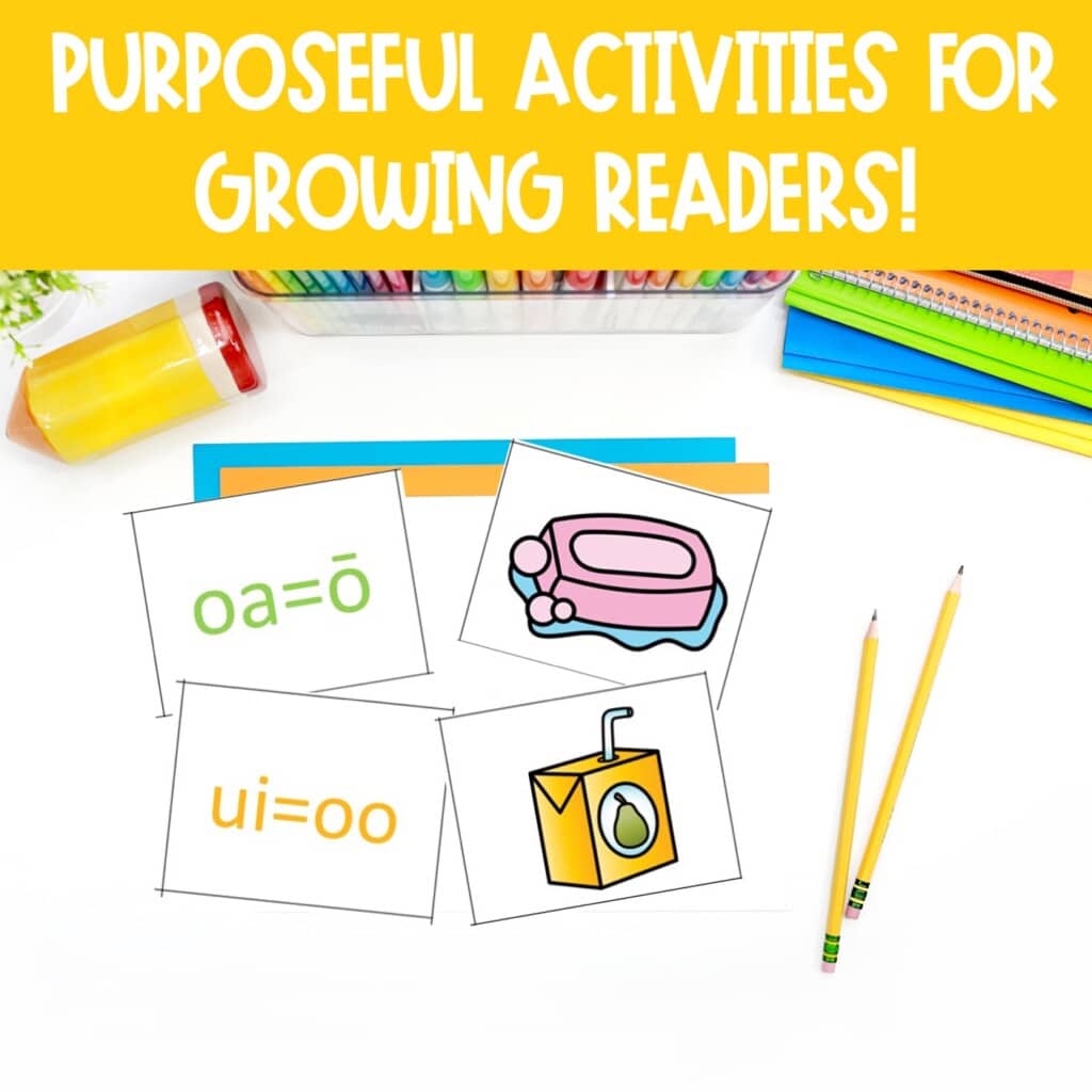 Vowel Team Sort and Matching | Vowel Team Sort for Science of Reading ...