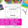 Short Vowel Decodables, CVC Decodable Passages | Reading Comprehension ...