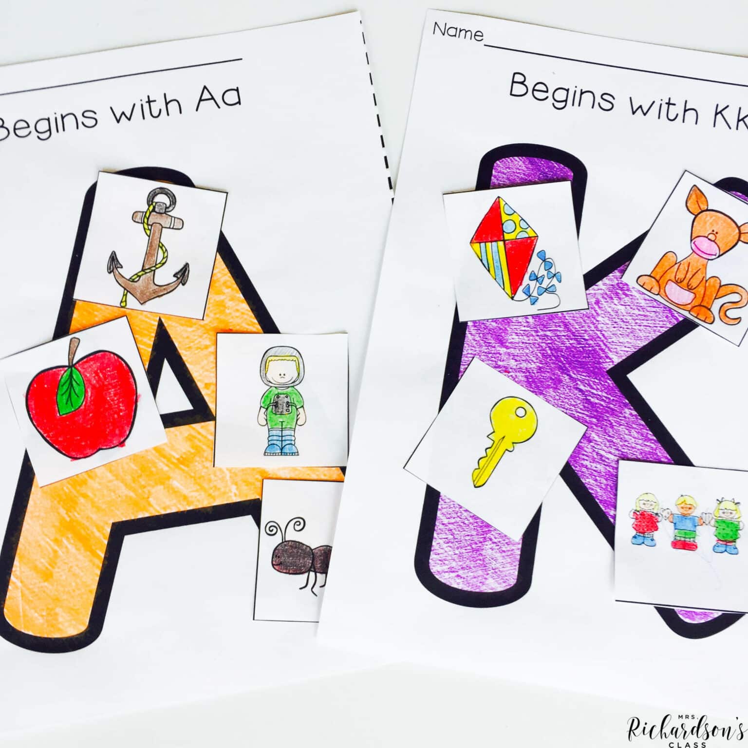 One of the Best Beginning Sounds Activities for Literacy Centers