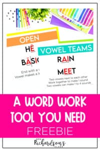 The Must-Have Word Work Tool for Primary Teachers {Freebie}